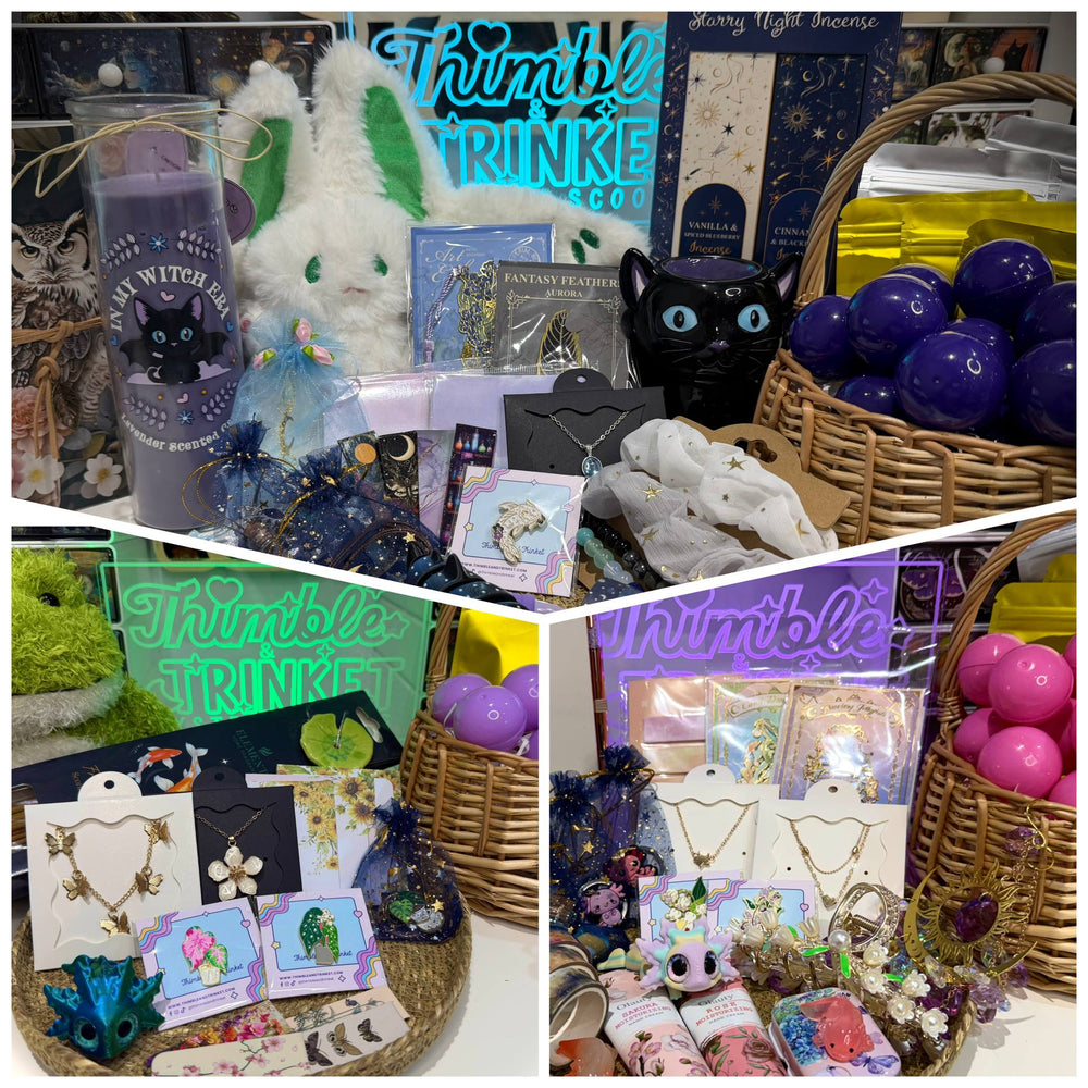 Thimble and Trinket | Kawaii, Magical & Self-Care Mystery Scoop Boxes ...