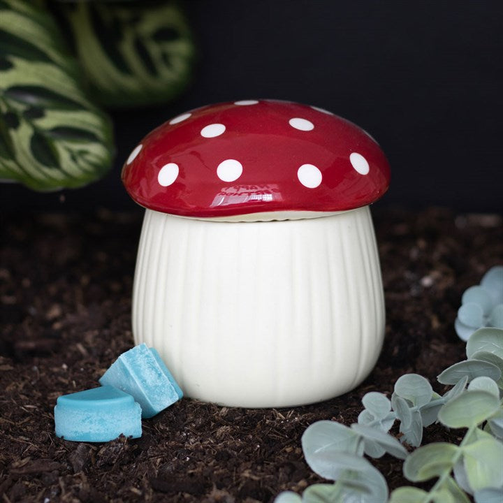 Mushroom Shaped Oil Burner – Thimble & Trinket